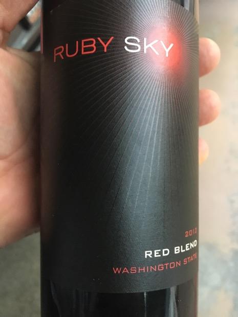 2010 Ruby Sky Cellars Red Wine, USA, Washington, Columbia Valley, Walla ...