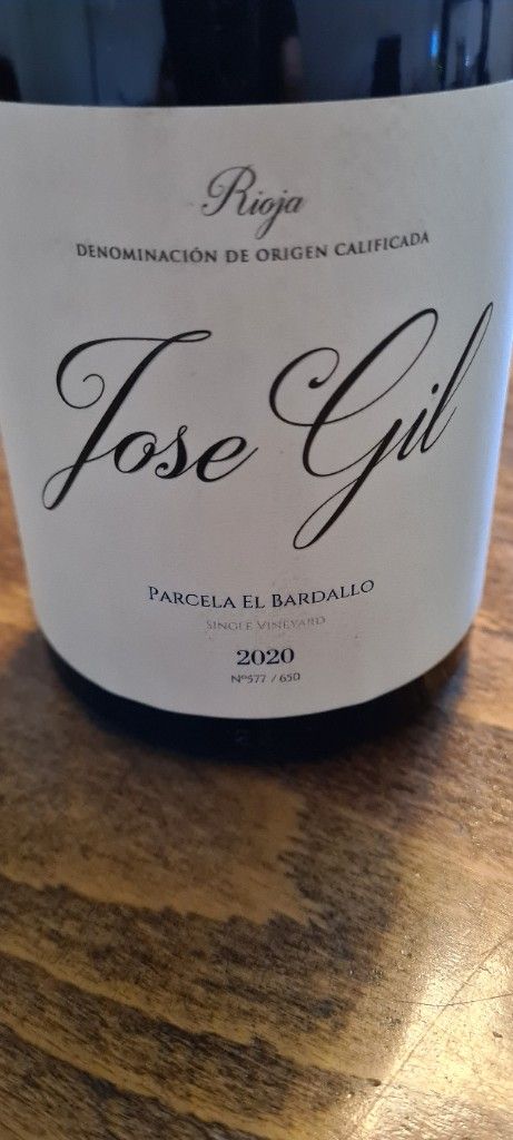 2022 José Gil Rioja El Bardallo, Spain, La Rioja, Rioja - CellarTracker