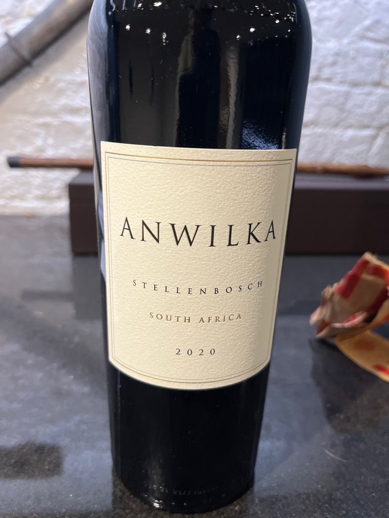 2020 Anwilka, South Africa, Coastal Region, Stellenbosch - CellarTracker
