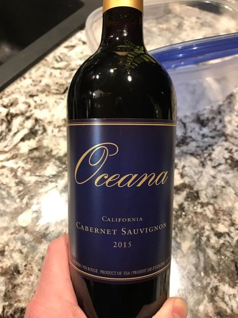 2015 Oceana Cabernet Sauvignon, USA, California, Central Coast ...