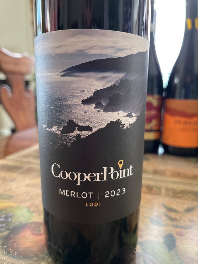 2023 Cooper Point Merlot, USA, California, Central Valley, Lodi ...