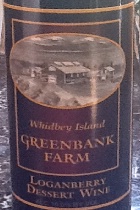 NV Greenbank Farm Loganberry Dessert Wine, USA, Washington, Puget Sound ...