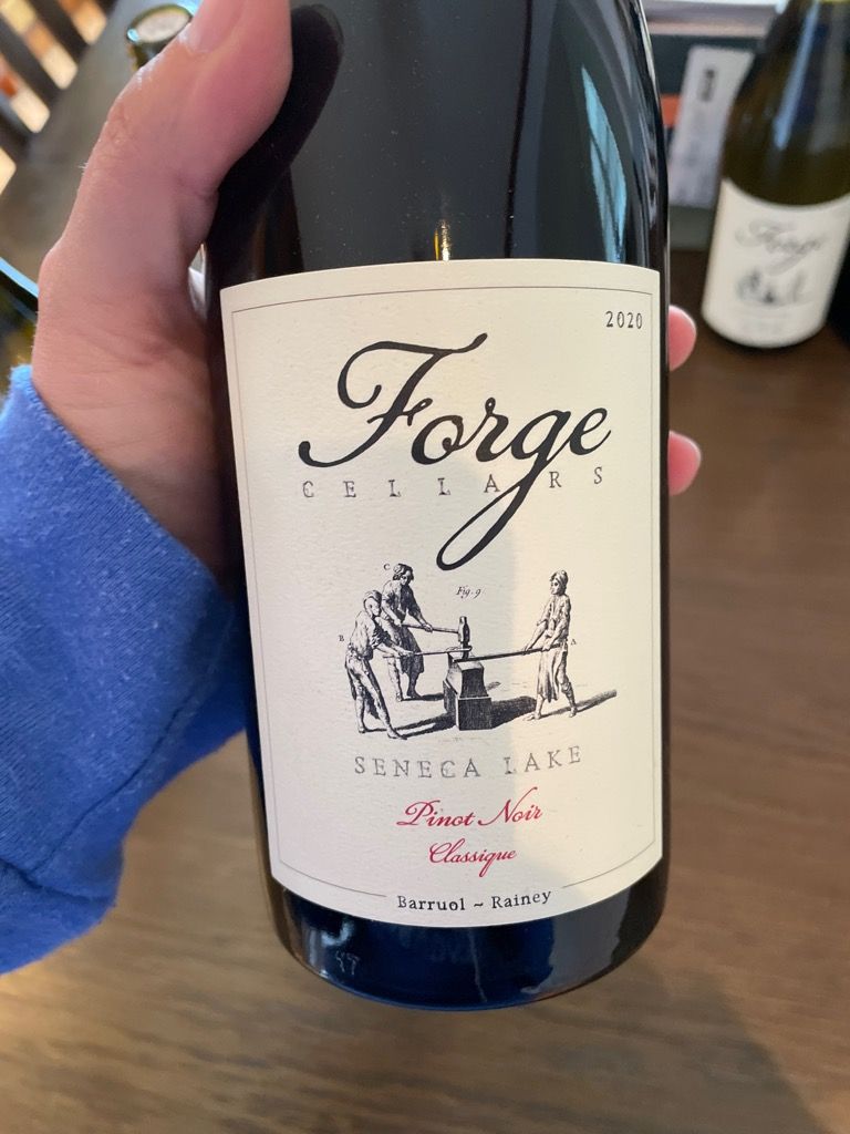 2020 Forge Cellars Pinot Noir Classique, USA, New York, Finger Lakes ...