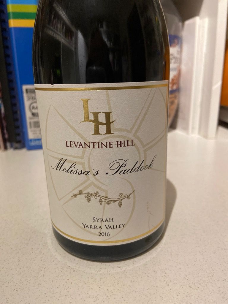 2016 Levantine Hill Estate Syrah Melissa's Paddock, Australia, Victoria ...
