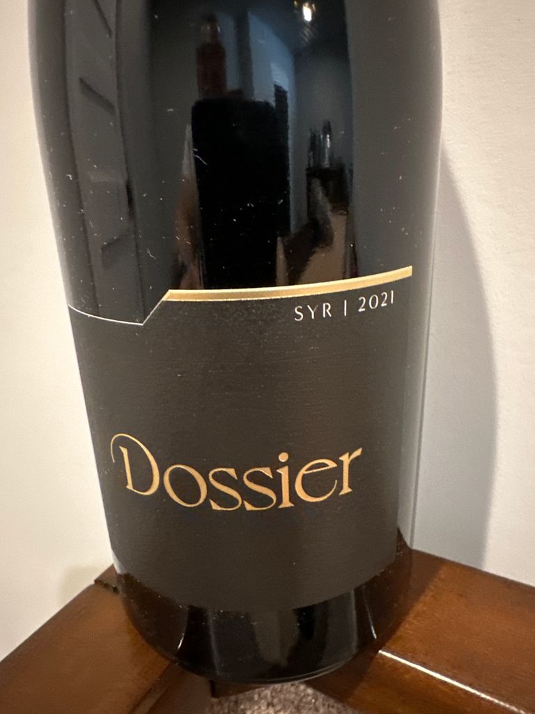 2022 Dossier Wine Syrah, USA, Washington, Columbia Valley, Walla Walla ...