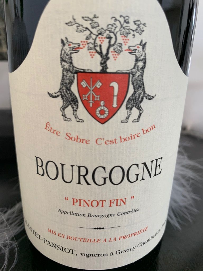 2018 Geantet-Pansiot Bourgogne "Pinot Fin", France, Burgundy, Bourgogne ...