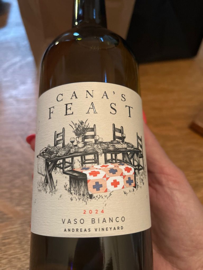 2024 Cana's Feast Winery Vaso Blanco Andreas Vineyard, USA, Oregon ...