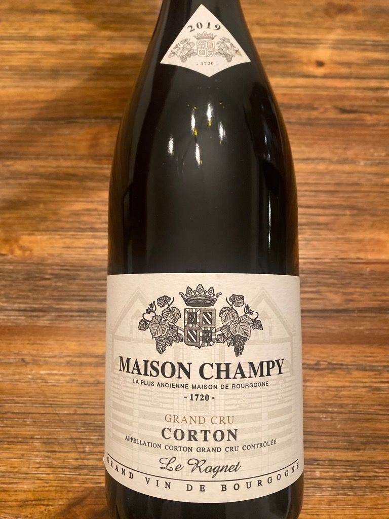2021 Domaine Champy Corton-Rognet, France, Burgundy, Côte de Beaune ...