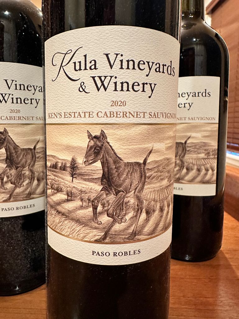2020 Kula Vineyards & Winery Cabernet Sauvignon Ken's Estate Cabernet ...