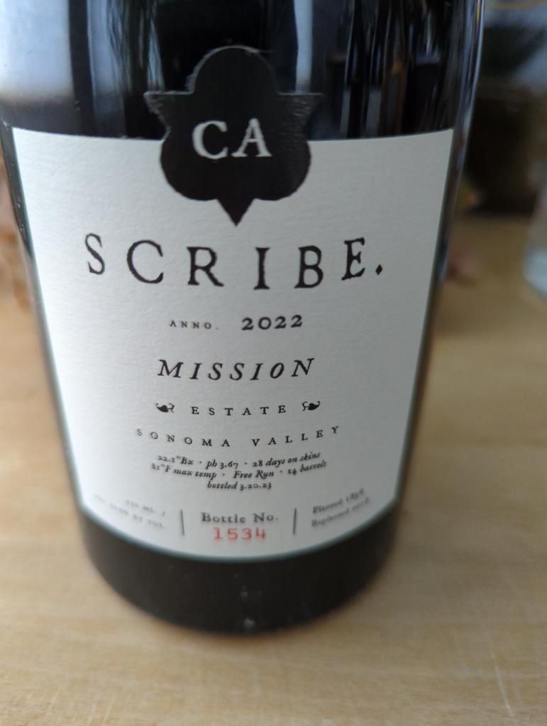 2022 Scribe Mission, USA, California, Sonoma County, Sonoma Valley ...