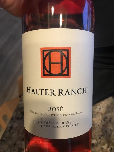 2017 Halter Ranch Rosé, USA, California, Central Coast, Paso Robles ...