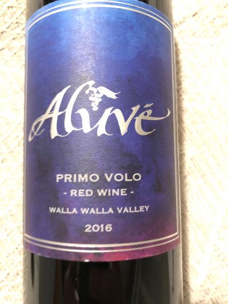 2016 Aluvé Primo Volo, USA, Washington, Columbia Valley, Walla Walla ...