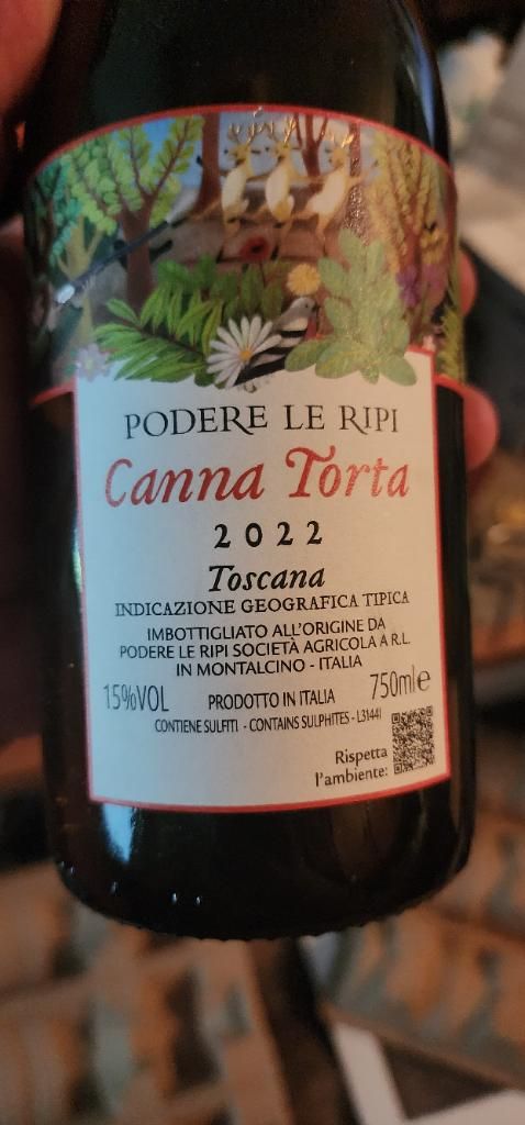 2022 Podere Le Ripi Canna Torta Toscana IGT, Italy, Tuscany, Toscana ...