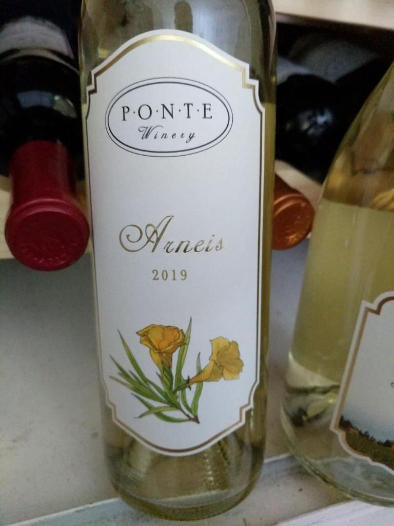 2019 Ponte Winery Arneis, USA, California, South Coast, Temecula Valley ...