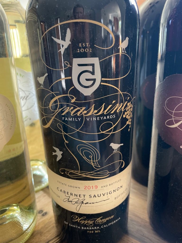 2019 Grassini Family Vineyards Cabernet Sauvignon Estate, USA ...