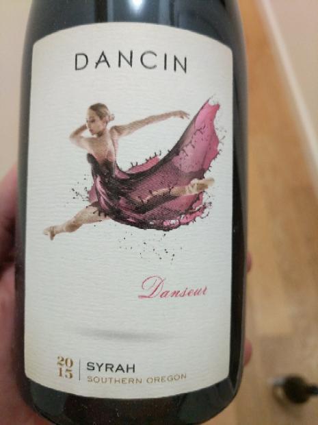 2015 Dancin Vineyards Syrah Danseur, USA, Oregon, Southern Oregon ...