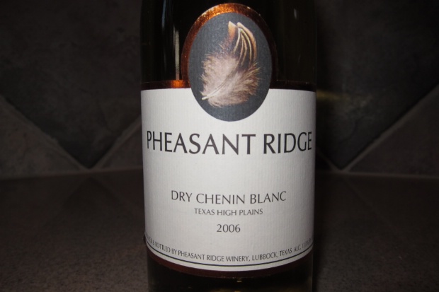 2008 Pheasant Ridge Chenin Blanc Dry Chenin Blanc, USA, Texas, Texas ...