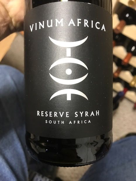 2018 The Winery of Good Hope Syrah Reserve Vinum Africa, South Africa ...
