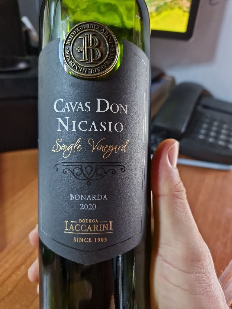 2020 Fincas Don Nicasio (Bodega Iaccarini) Bonarda Cavas Don Nicasio ...