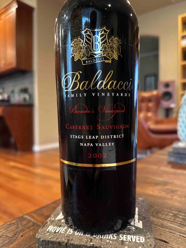 2002 Baldacci Family Vineyards Cabernet Sauvignon Brenda's Vineyard ...