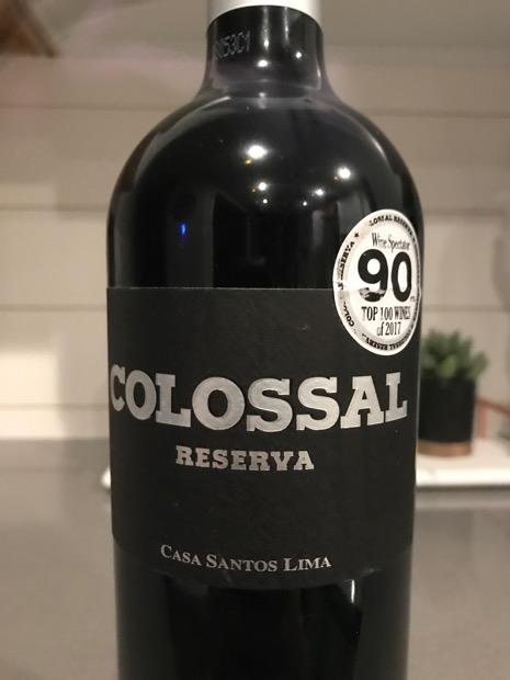 2017 Casa Santos Lima Colossal Reserva, Portugal, Lisboa, Vinho ...