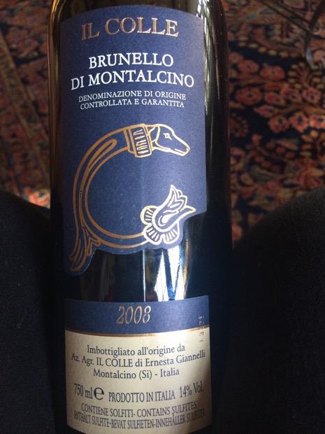 2008 Il Colle Brunello di Montalcino, Italy, Tuscany, Montalcino ...