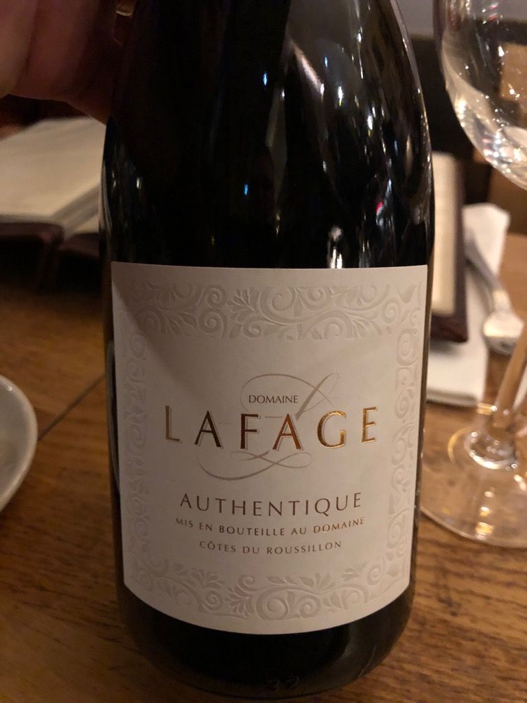 2023 Domaine Lafage Côtes du Roussillon Authentique, France, Languedoc ...