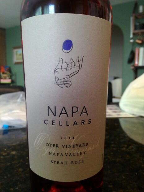 2016 Napa Cellars Syrah Rosé Dyer Vineyard, USA, California, Napa ...