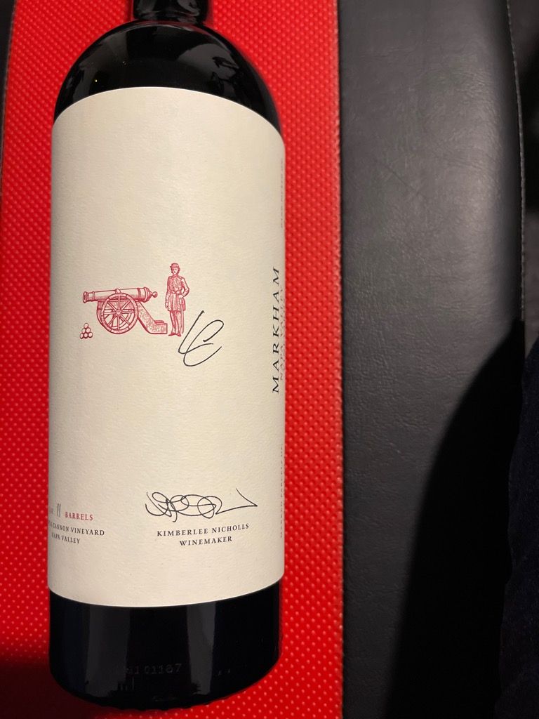 2019 Markham Merlot Little Cannon Vineyard, USA, California, Napa ...