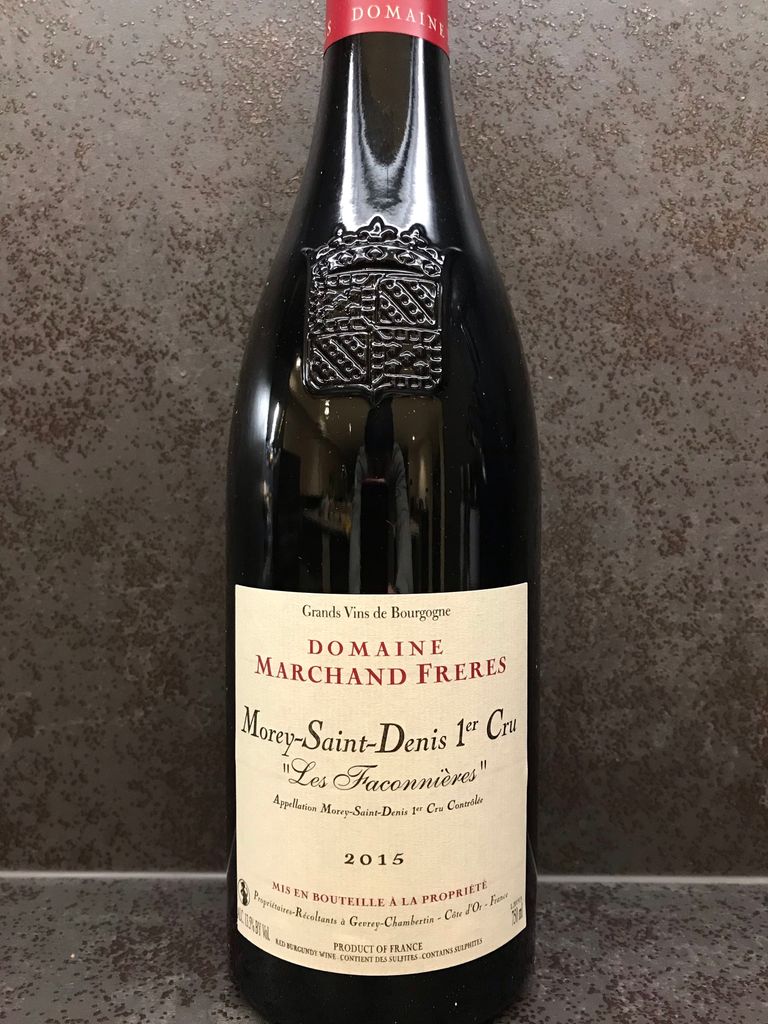 2014 Domaine Marchand Freres Morey St. Denis 1er Cru Les Faconnières ...