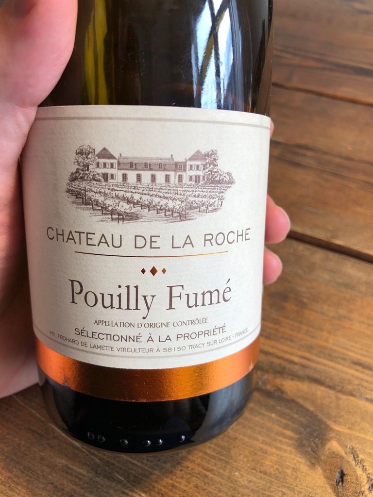 2020 Albert Besombes Pouilly-Fumé Chateau de la Roche, France, Loire ...