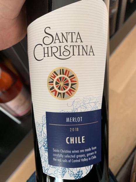 2018 Santa Christina Merlot, Chile, Central Valley - CellarTracker