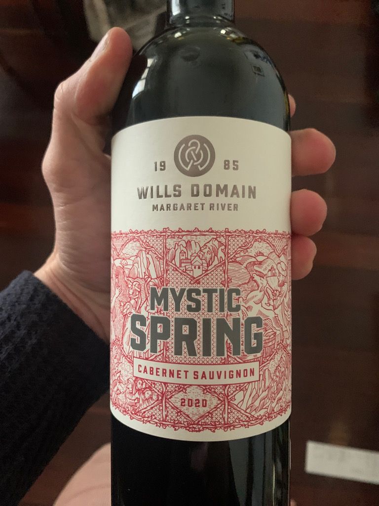 2020 Wills Domain Cabernet Sauvignon Mystic Spring, Australia, Western ...