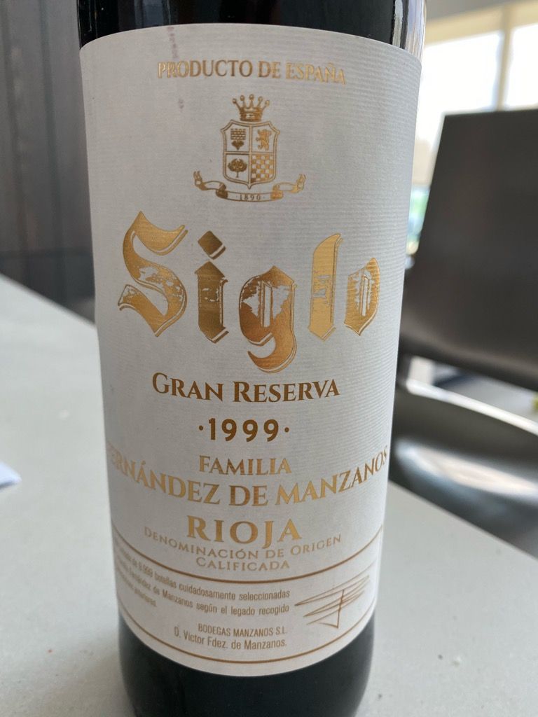 1998 Siglo Rioja Gran Reserva, Spain, La Rioja, Rioja - CellarTracker