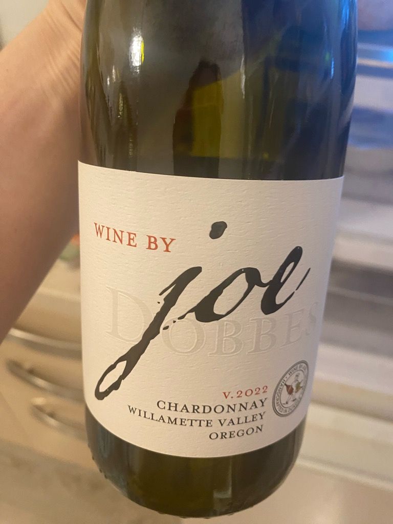 2022 Wine By Joe Chardonnay, USA, Oregon, Willamette Valley - CellarTracker