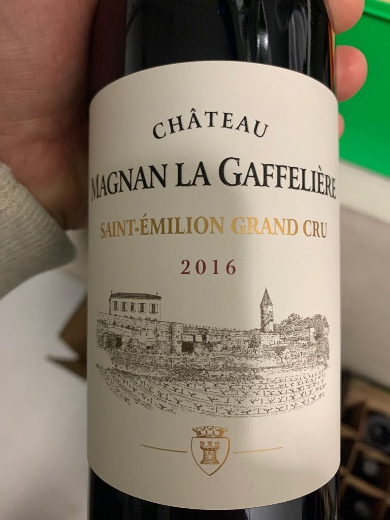 2016 Château Magnan La Gaffelière, France, Bordeaux, Libournais, St. Émilion Grand Cru ...