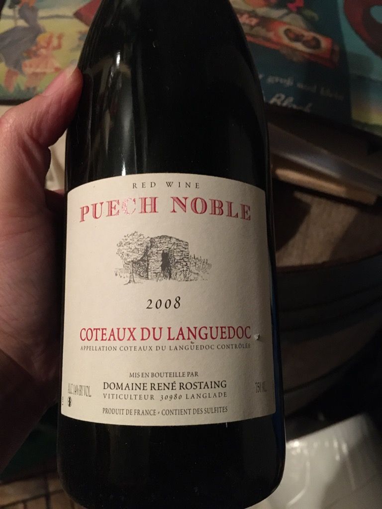 2008 Rene Rostaing Coteaux du Languedoc Puech Noble, France, Languedoc ...