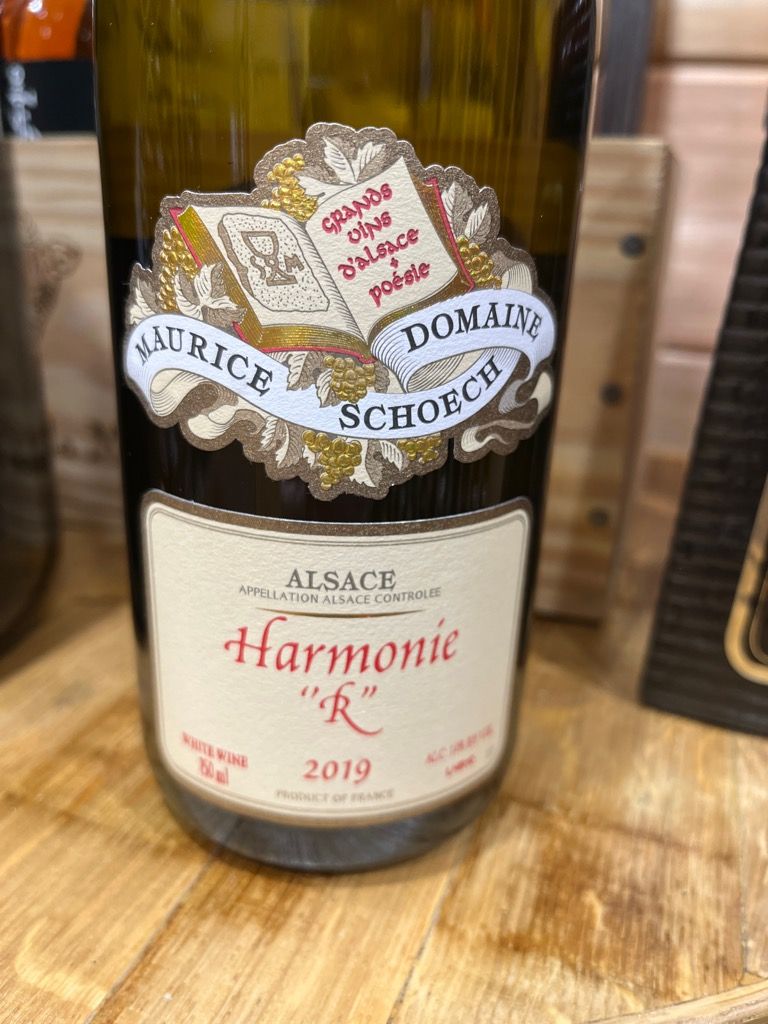 2020 Domaine Maurice Schoech Harmonie "R", France, Alsace - CellarTracker