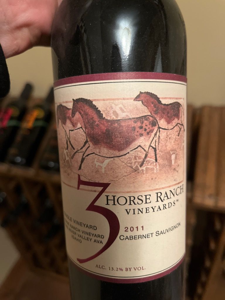 2011 3 Horse Ranch Vineyards Cabernet Sauvignon, USA, Idaho, Snake ...