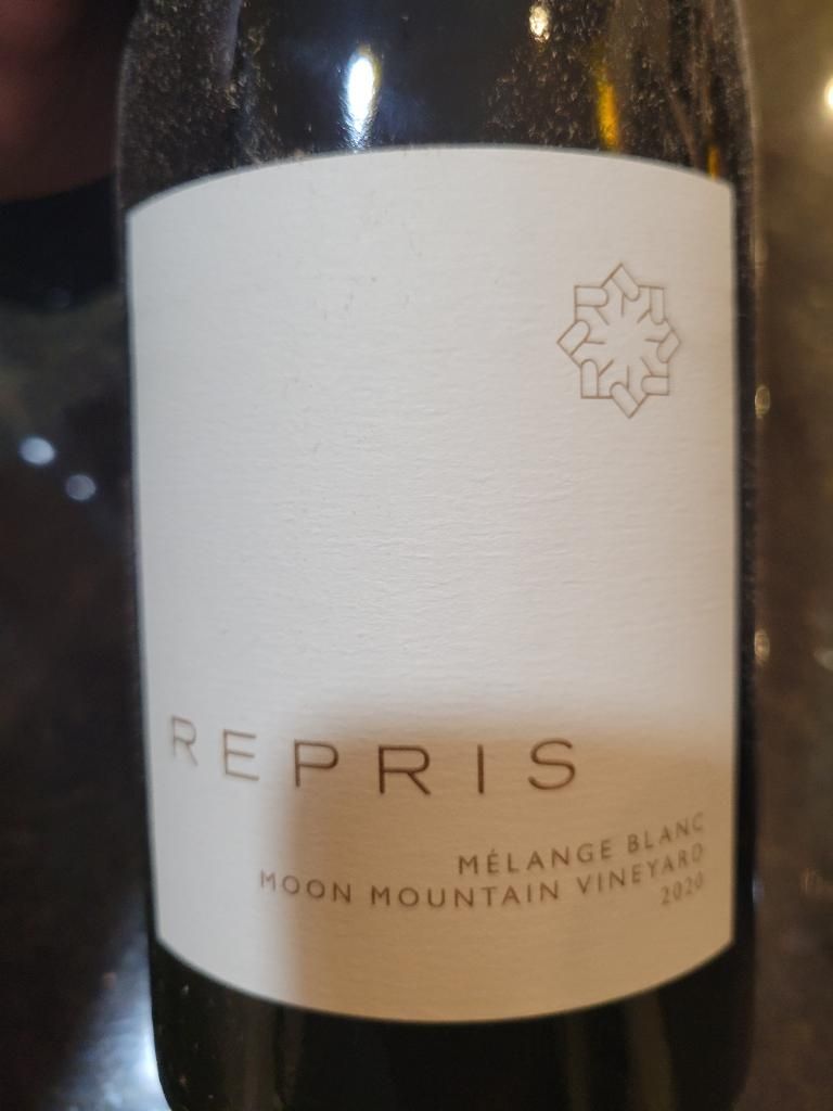 2020 Repris Mélange Blanc Moon Mountain Vineyard, USA, California ...