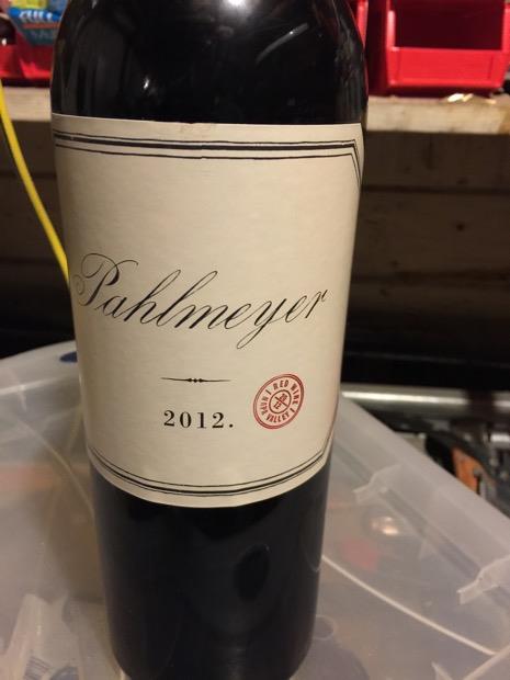 2012 Pahlmeyer Proprietary Red, USA, California, Napa Valley ...