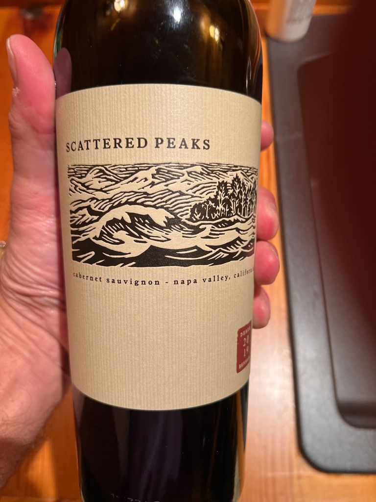 2018 Scattered Peaks Cabernet Sauvignon Morisoli Vineyard, USA ...