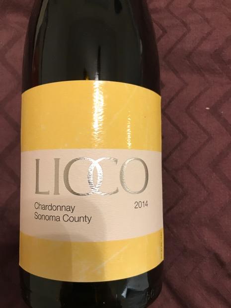 2014 Lioco Chardonnay, USA, California, Sonoma County, Alexander Valley ...
