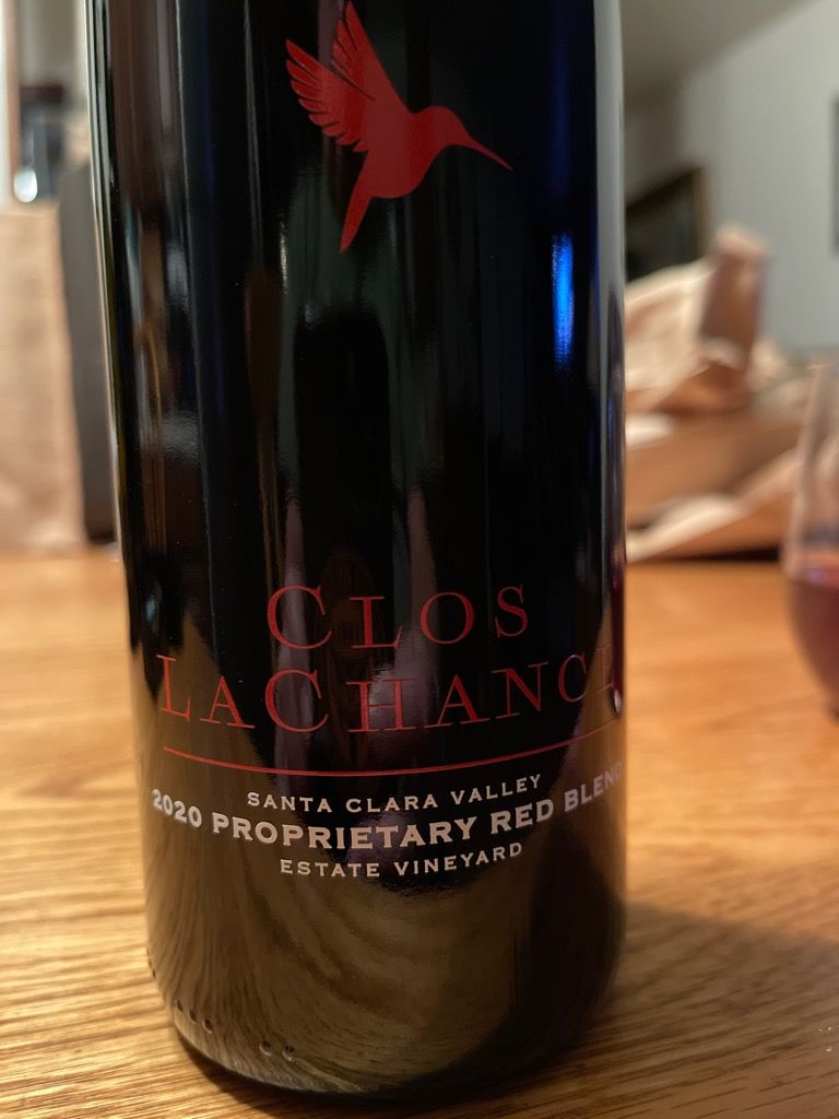 2020 Clos LaChance Proprietary Red Blend, USA, California, Central ...