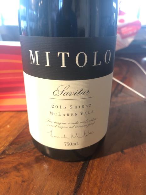 2015 Mitolo Shiraz Savitar, Australia, South Australia, Fleurieu ...