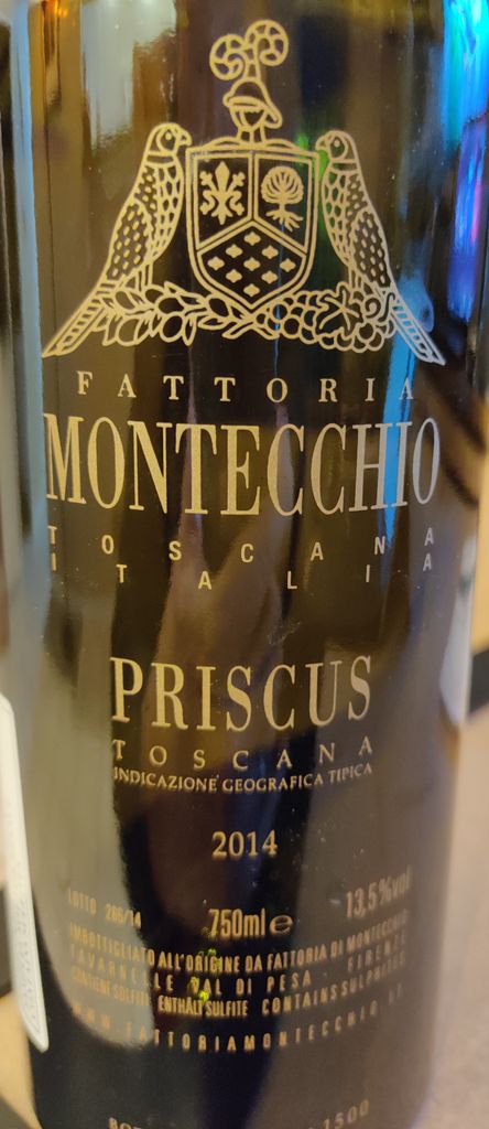 2014 Fattoria di Montecchio Priscus Toscana IGT, Italy, Tuscany ...