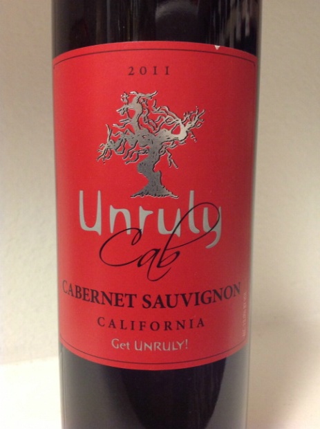 2011 Unruly Wine Cellars Cabernet Sauvignon, USA, California ...