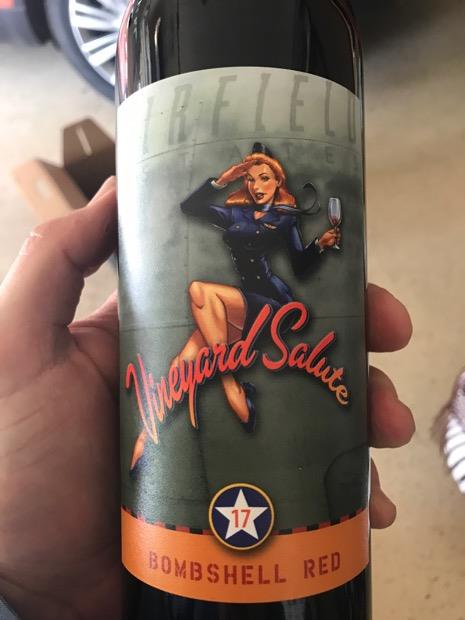 2017 Airfield Estates Bombshell Red, USA, Washington, Columbia Valley ...