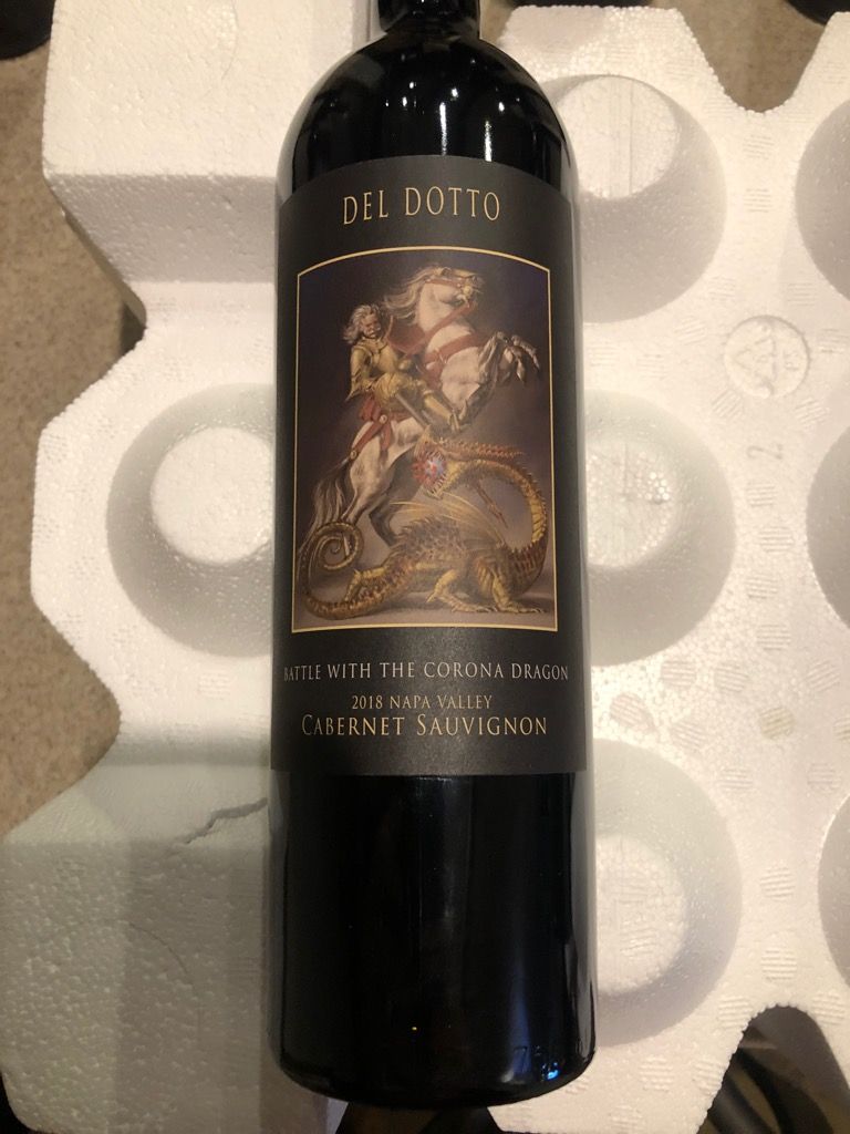 2018 Del Dotto Cabernet Sauvignon, USA, California, Napa Valley, St ...