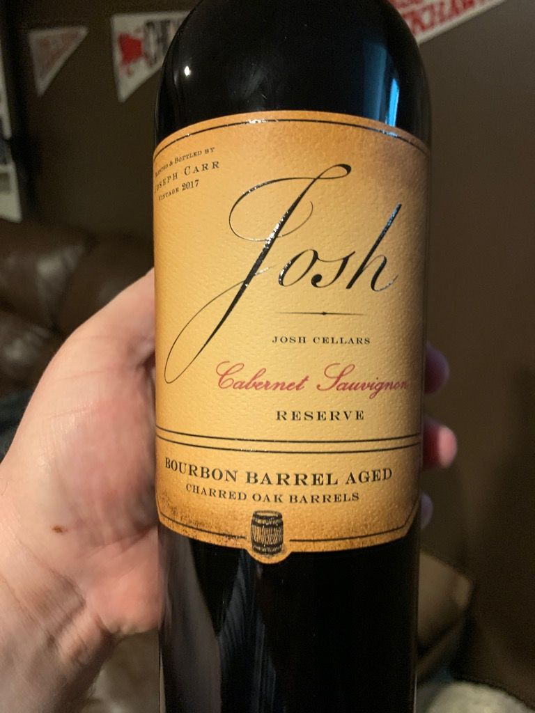 2017 Josh Cellars Cabernet Sauvignon Bourbon Barrel Aged Reserve, USA ...